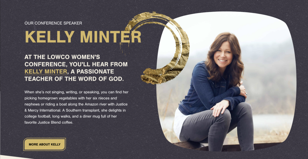 Events from February 21 – December 3 * Kelly Minter